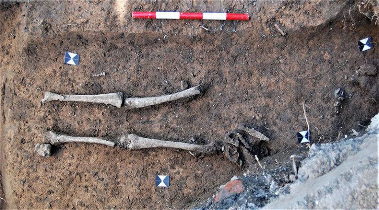 Remains of Anglo Saxon body discovered below university building – The ...